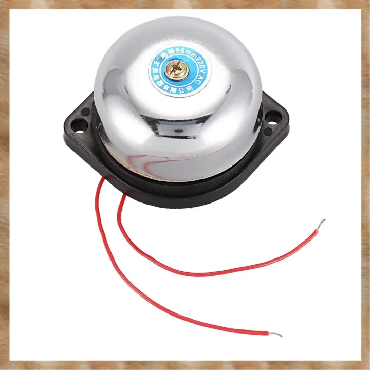 Kqueebee 55mm Diameter Fire Alarm Electric Gong Bell AC 220V | Daraz.lk