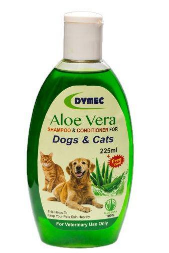 Dymec Aloe Vera Shampoo & Conditioner For Dogs and Cats 225ml ( 15ml Free ) | Daraz.lk