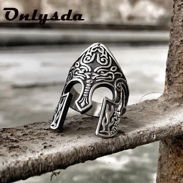 【happy one】Man Viking Warrior Helmet Scandinavian Pagan Norse Rune ...