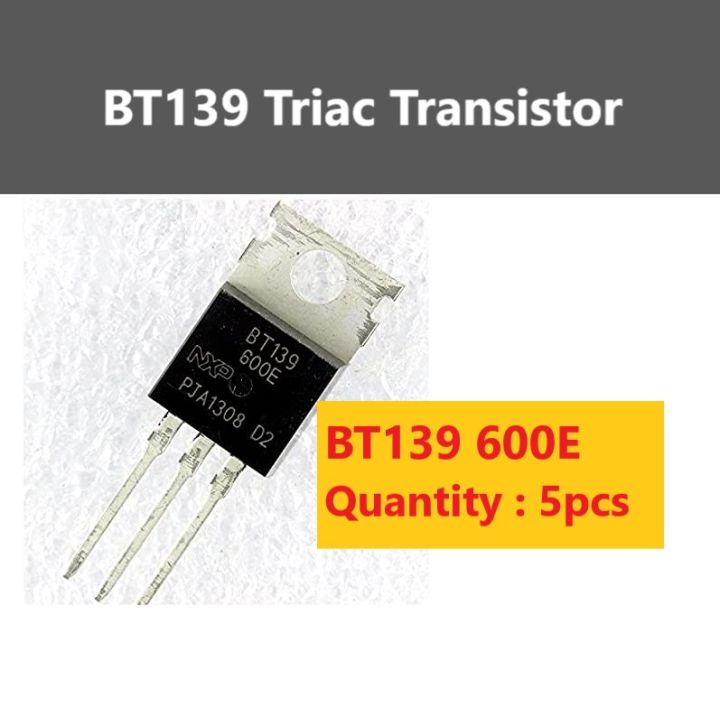 5 pcs of BT139 600E Triac | Daraz.lk