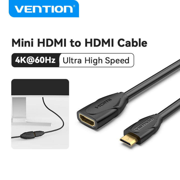 Vention Micro HDMI to HDMI Cable Micro Mini HDMI Male to HDMI Female ...