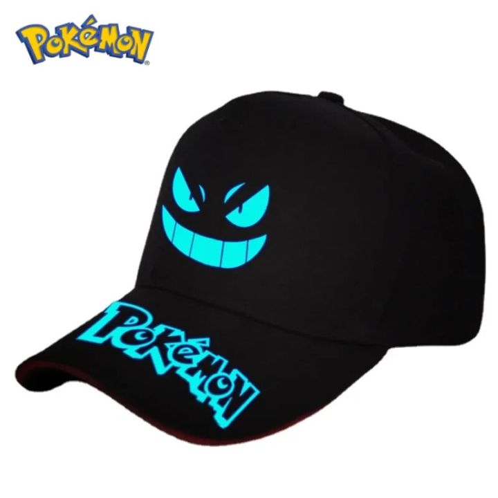Pokemon Pikachu Anime Cosplay Unisex Caps Men Women Luminous Baseball ...