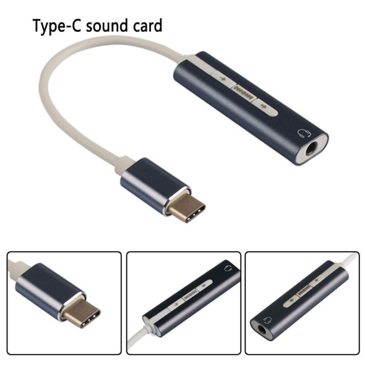 External Sound Card 7.1 USB C Type-C Sound Card | Daraz.lk