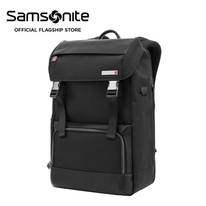 Samsonite SEFTON BACKPACK W/ FLAP TCP - BLACK | Daraz.lk