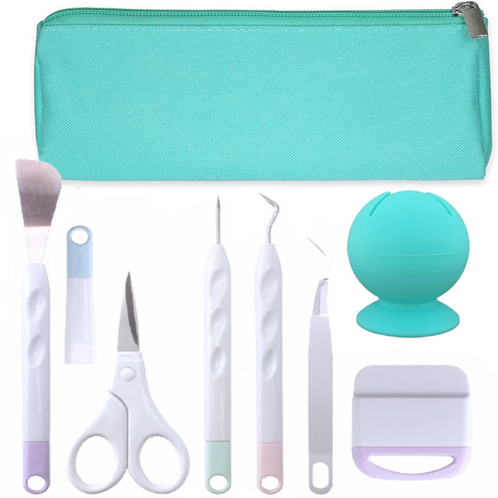 Vinyl Weeding Tools Set With Vinyl Scrap Collector & Carrying Bag For ...