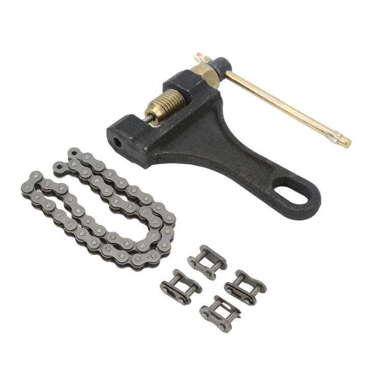 Chain Breaker Tool High Strength Easy Operation Motorcycle Chain and Chain Breaker Kit Rust ...