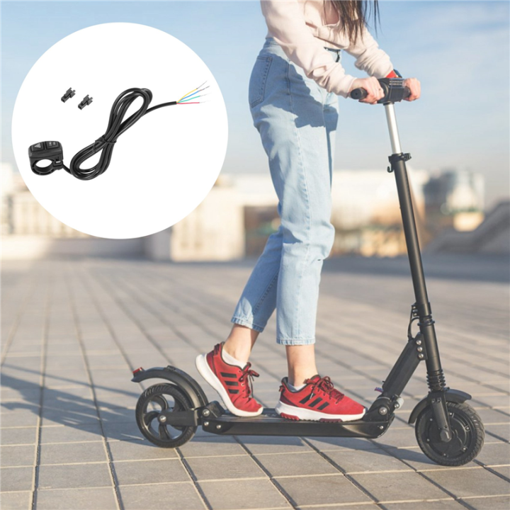 Single Dual Switch+Hazard Warning Switch/Indicator for Electric Scooter ...