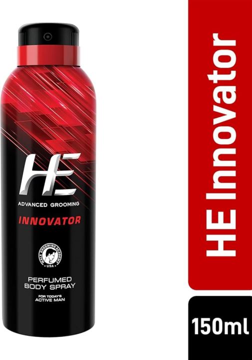 Emami He Advanced Grooming Innovator Perfumed Body Spray - 150ml | Daraz.lk