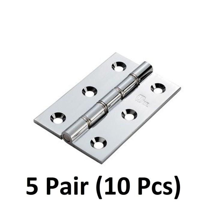 Double Stainless Steel Washered Butt Hinge 3x2 | Daraz.lk