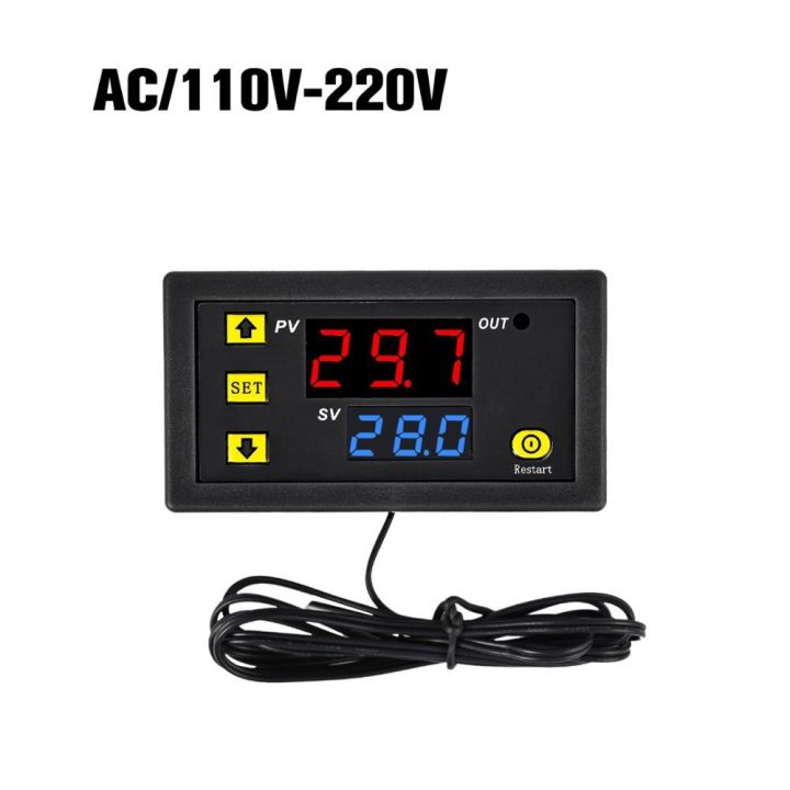 12V 24V 110-220V High-precision temperature controller Digital ...
