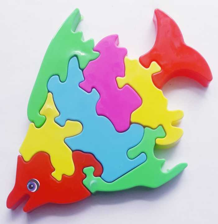 Fish Puzzle for Kids toddlers | Daraz.lk