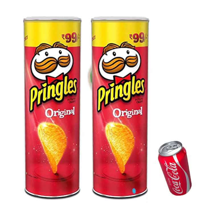 Buy 2 Pringles 11og and get 1 coca cola can free | Daraz.lk