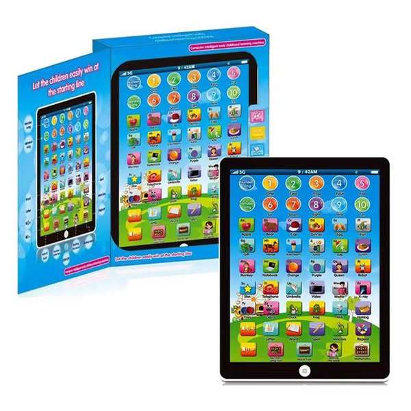 Tablet Toys Children Learning Machine Educational Kids Study Pad Boys ...