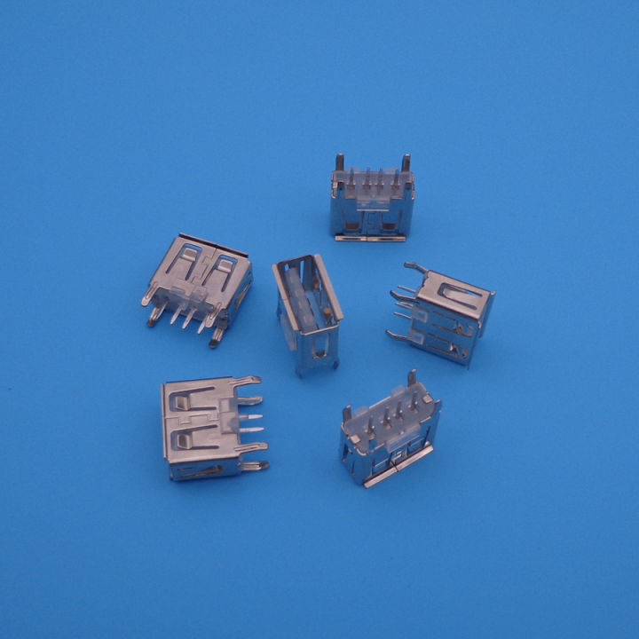 Lap Motherboard 2.0 Usb 4pin 4 Pin Dc White A Type Flat Angle 180 ...