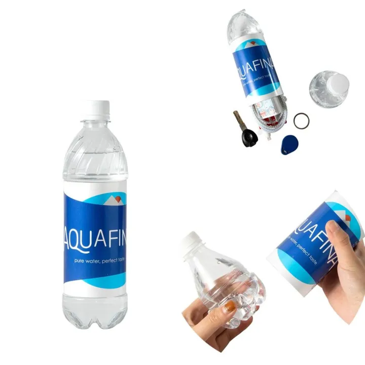 New Water Cup Cash Box Water Bottle Cash Box To Hide Store Mineral ...