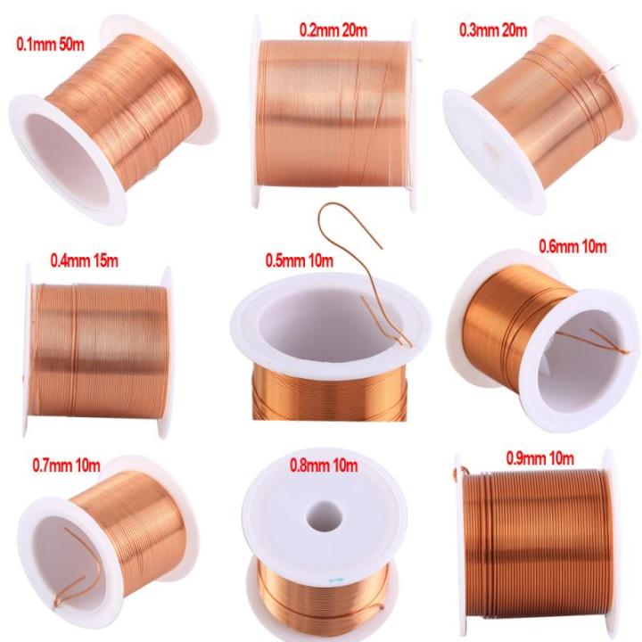 10m/15m/20m/40m/50m enameled copper wire enameled wire electromagnetic ...