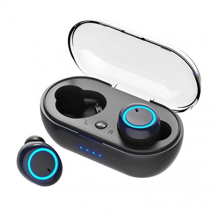 Y50 TWS Wireless Earphone Bluetooth 5.0 Headphones Touch Control 9D ...