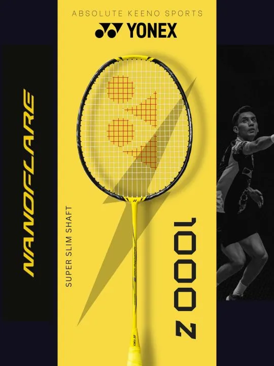 Nanoflare 1000Z High Tension Badminton Racket 30 LBS | Daraz.lk