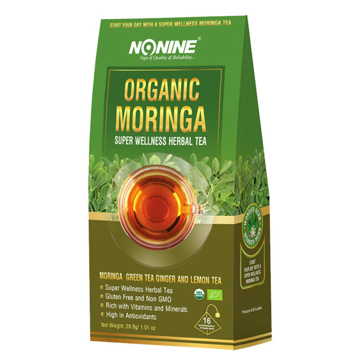 NONINE Ceylon Moringa Green Tea Ginger & Lemon | Daraz.lk