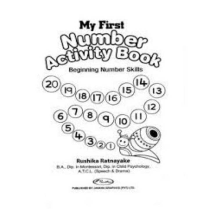 My First Number Activity Book : Beginning Number Skills | Daraz.lk