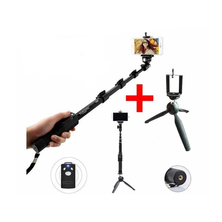 Bluetooth Extendable Selfie Stick Handheld Monopod Remote Shutter with ...