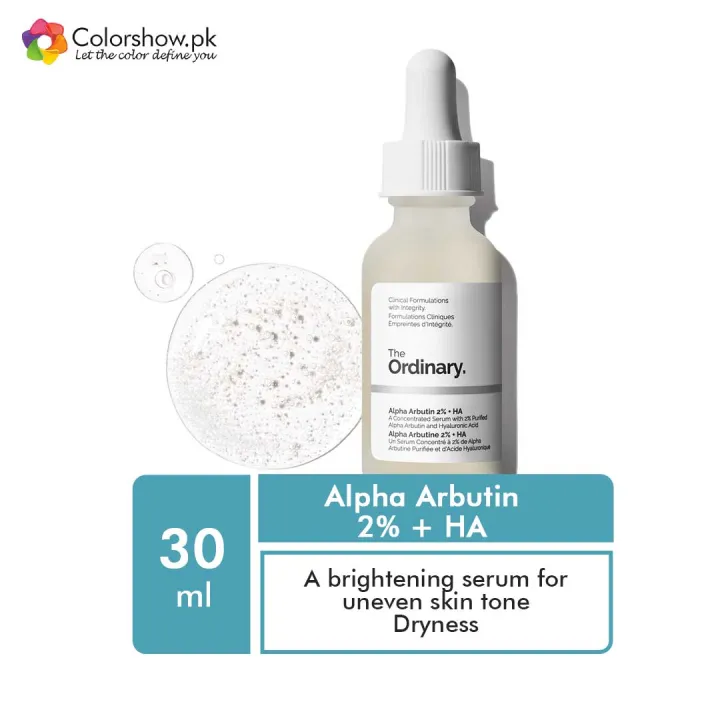 Made in CANADA the ORDINARY ALPHA ARBUTIN 2% + HA Hyperpigmentation ...