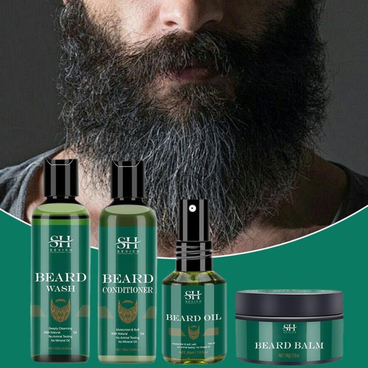 Sevich Beard Nourishing Moisturizing Growth Kit For Men Moustache ...