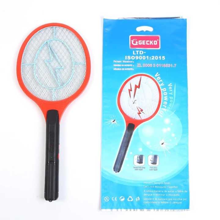 GECKO Rechargeable Electric Mosquito Swatter | Daraz.lk