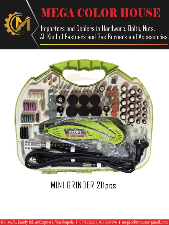 MINI GRINDER 211pcs (XCORT) | Daraz.lk