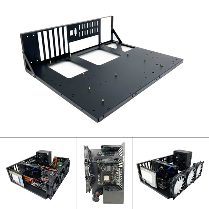 Gpu Aluminum Open Miner Mining Computer Frame Rig Case For Mining Frame ...