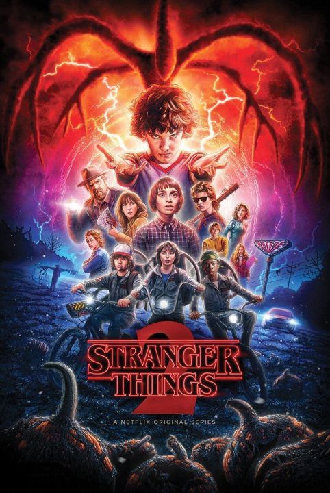 Stranger Things Wall Poster /Buy 3 get 1 free/ size 18x12 inches ...