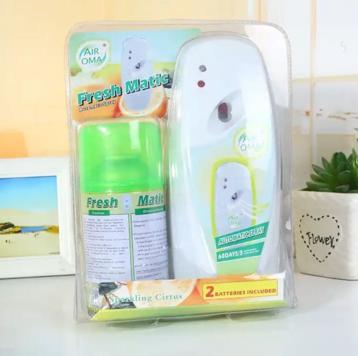Air Freshener Dispenser Spray Kit Set Tool Electric Automatic ...