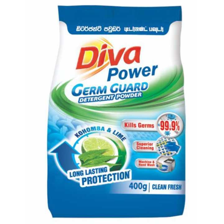 Diva Power Germ Guard Powder Clean 400G | Daraz.lk