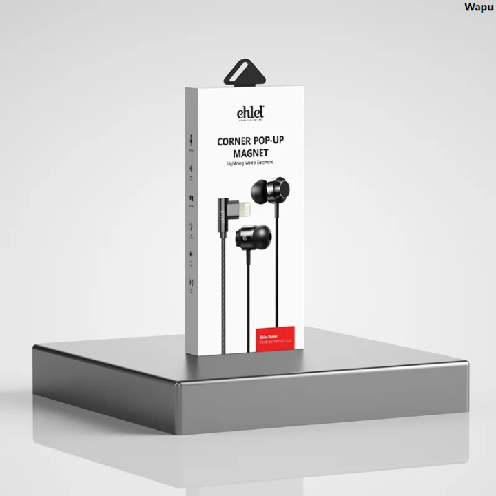 WapuLuxury Pop-up Magnet Earphones Lightning Corner | Ehlel SL-303 ...
