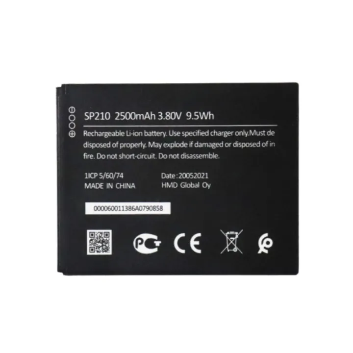 Nokia SP210 Battery High Capacity Replacement 0 Cycle SP 210 | Daraz.lk
