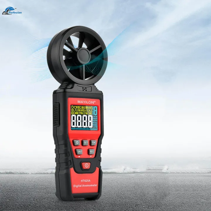 Wind Speed Meter Gauge Portable with Screen Professional Digital ...