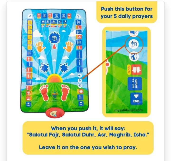 SMART PRAYER MAT KIDS S03756 | Daraz.lk