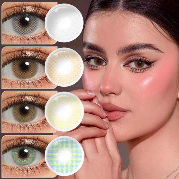 【HOT】 HIDROCOR Color Contact Lens Eyes Natural Eye Cosmetics Lenses Eye ...