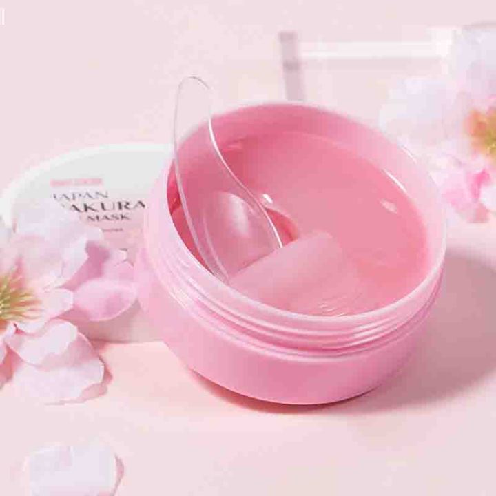 one Productei LAIKOU Japan Sakura Eye Mask Fade Dark Circles Hydrating ...