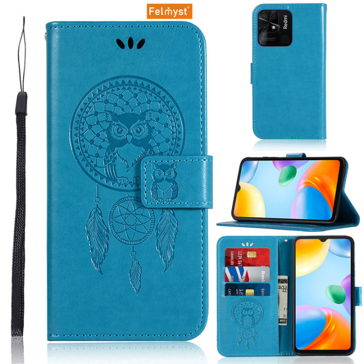 For Xiaomi Redmi 10C Cases Leather Cases Wallet Type Card Insertable ...
