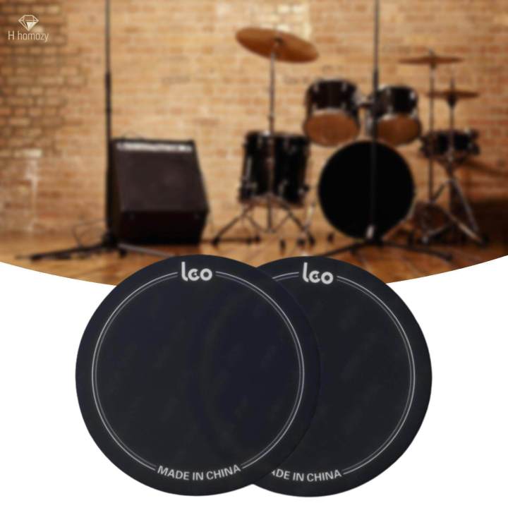 2x Bass Drum Patches Durable Practice Pads Adhesive Drumhead Patch Protector | Daraz.lk