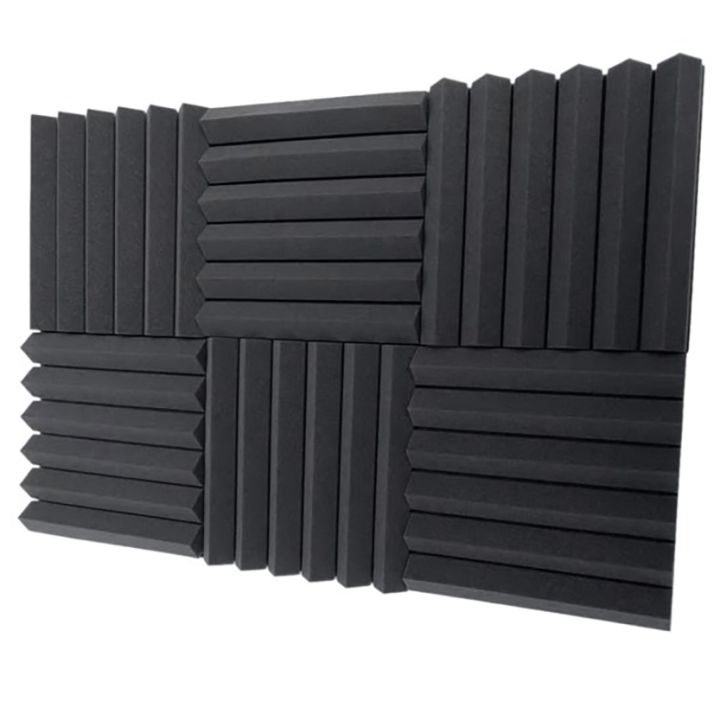 6Pcs Acoustic Foam 30X30X5cm Acoustic Foam Panels for Studio KTV ...