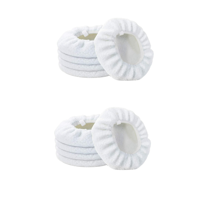 10 Pcs 10 INCH Bonnet Polisher Polish Pad Buffer Pad Polishing Buffling ...