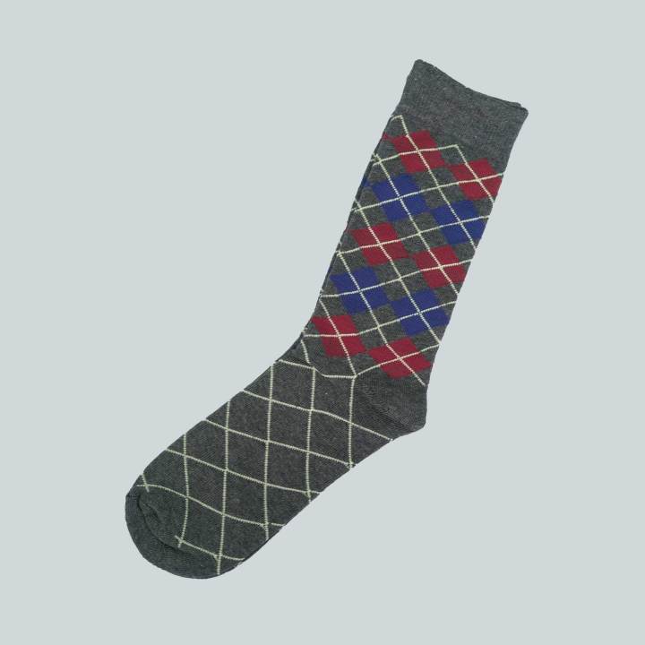 Signature Premium Men’s Check Socks | Daraz.lk