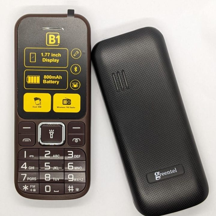Greentel B1 Feature Phone(1 YEAR COMPANY WARRANTY) | Daraz.lk