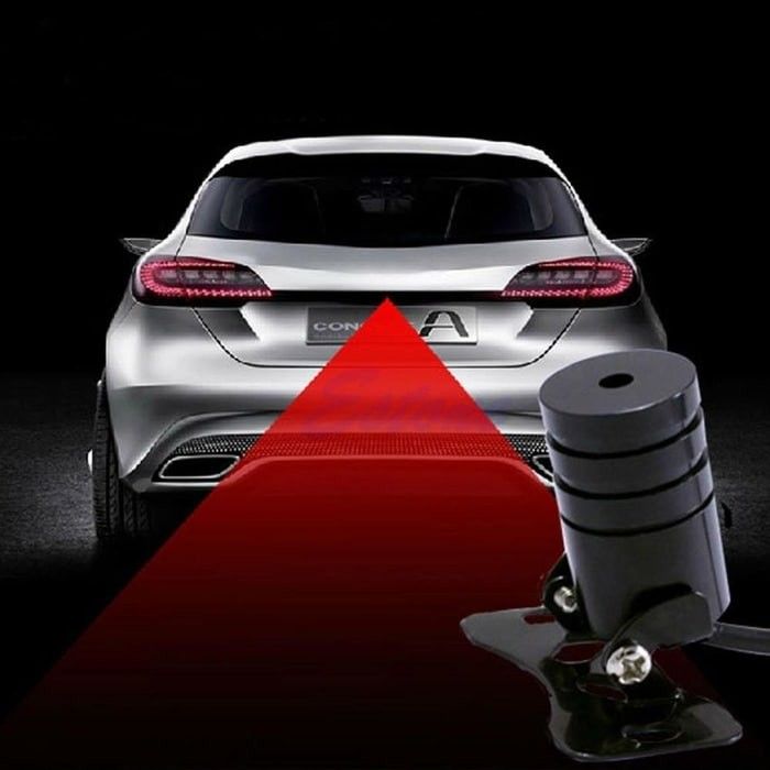 Car LED Laser Fog Light Motorcycle Tail Lamp auto Taillight Brake ...