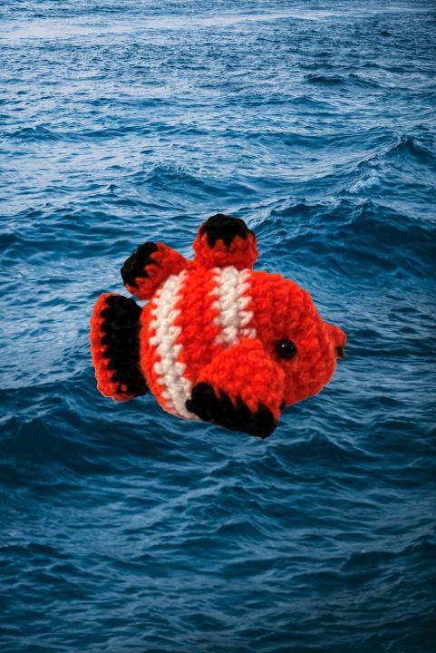 Clown Fish crochet Key Tag / Soft Toy | Daraz.lk
