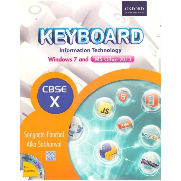 Keyboard Windows 7 and MS office 2013 Class 10 - 9780199451579 | Daraz.lk