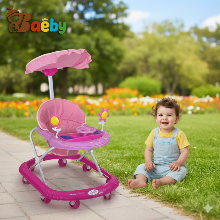 Babyland Car Design Steering Wheels Baby Walker Musical Baby Toy ...