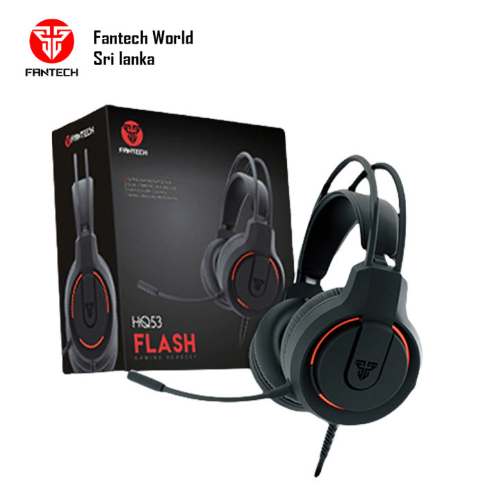 Fantech Flash 7.1 Hq53 Gaming Headset Black | Daraz.lk